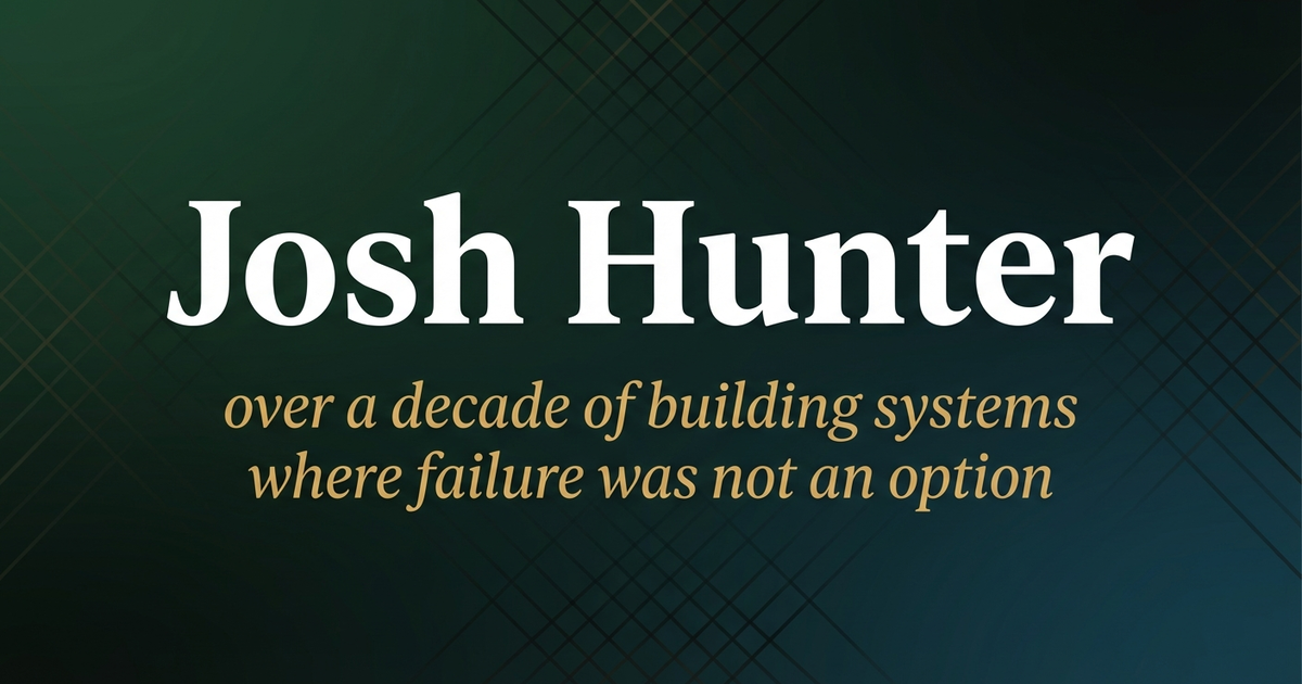 Josh Hunter — AI Chatbots & Web Dev | Elizabethton, TN